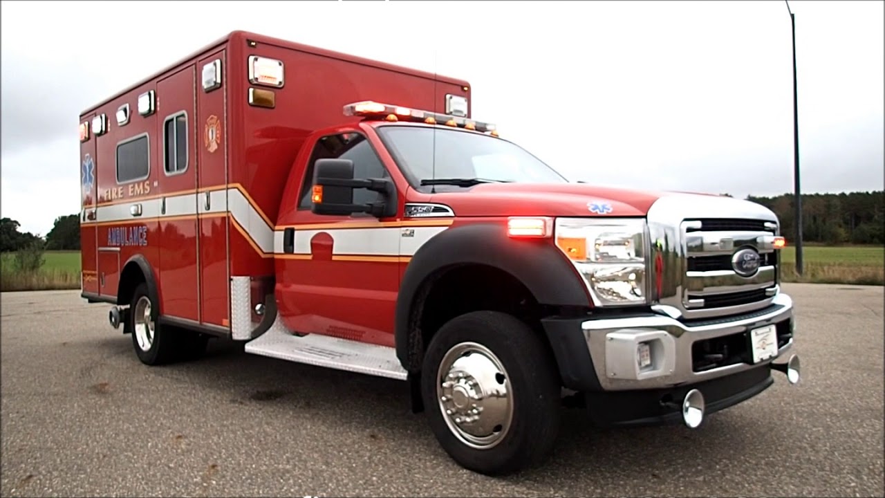 Ford F-550 Super Duty 4x4 Fire Rescue Truck - YouTube