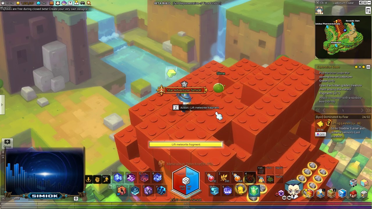 Maplestory 2 - Ludibrium Crater Hidden Golden Treasure - YouTube