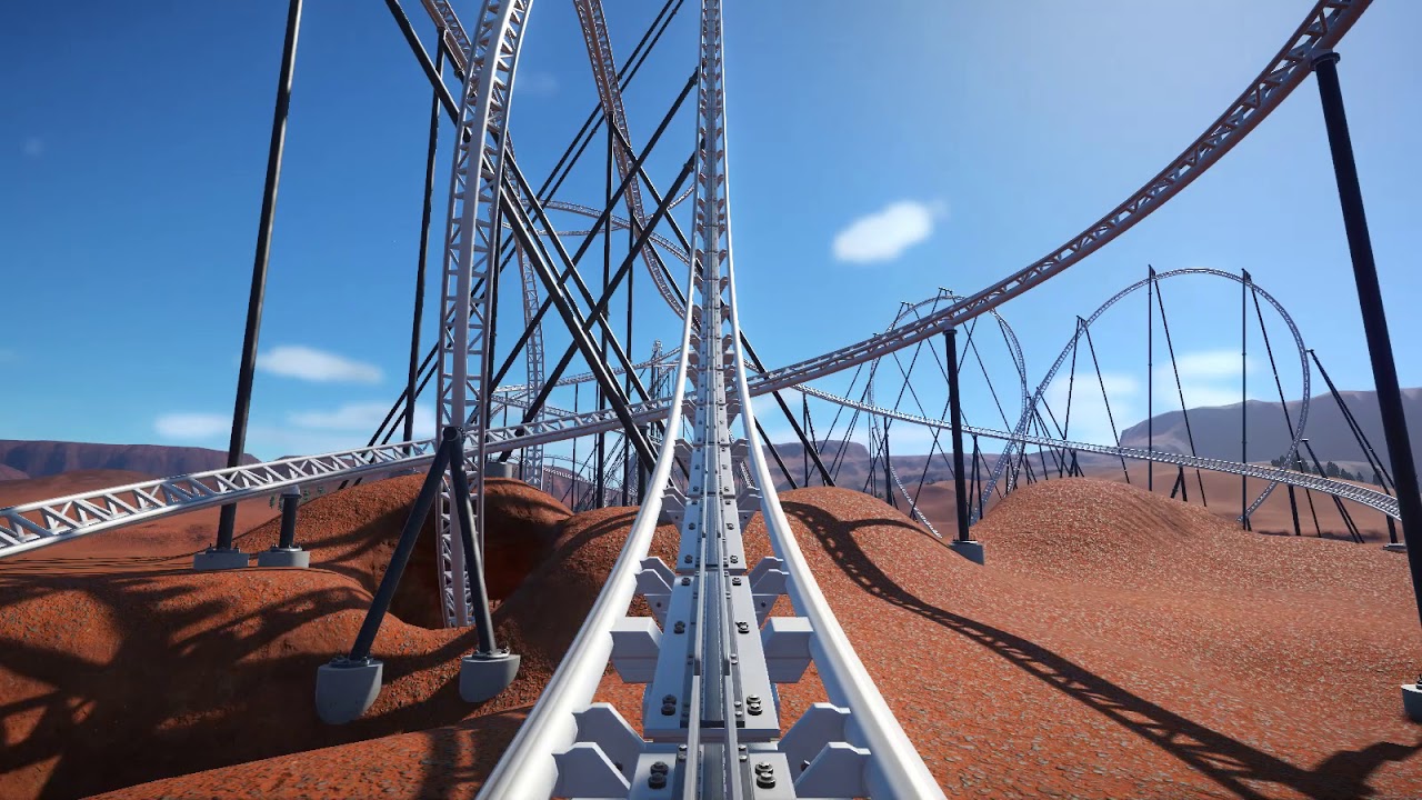 Double Helix | Planet Coaster - YouTube