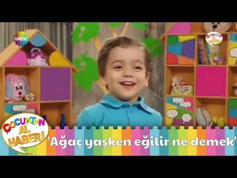 Tuğra 'Ağaç yaşken eğilir ne demek'