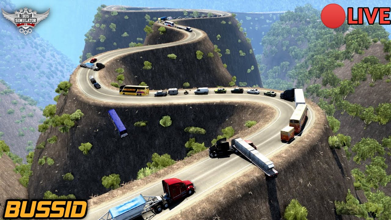 Worlds Most Dangerous Route Bussid | DeathRoute | BSI Gaming - YouTube