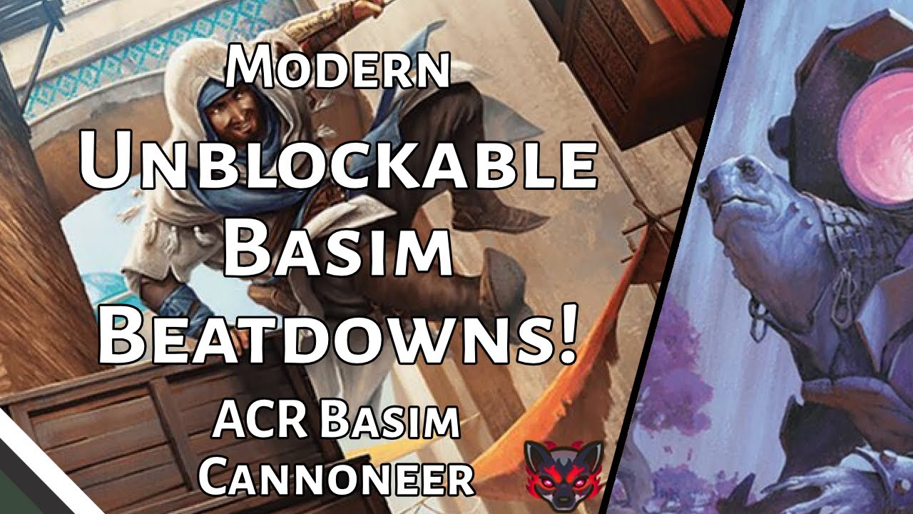 Unblockable Basim Beatdowns! | ACR Basim Cannoneer | Modern | MTGO ...