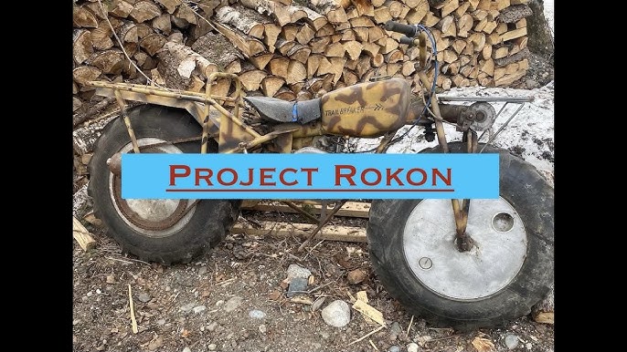 Wheel Drive Motorcycle Rokon
