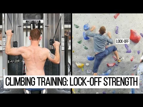 Climbing Training: 5 Exercises for Lock-Off Strength - YouTube