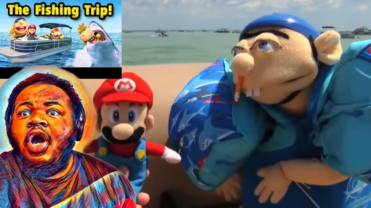 SML Movie: The Fishing Trip (REACTION) #sml #jeffy #supermariologan 😂🦈 ...