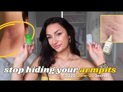 how to get SMOOTH & pretty armpits at HOME *get rid of dark underarms* | 2025 Glow-Up Secrets 💫🌿