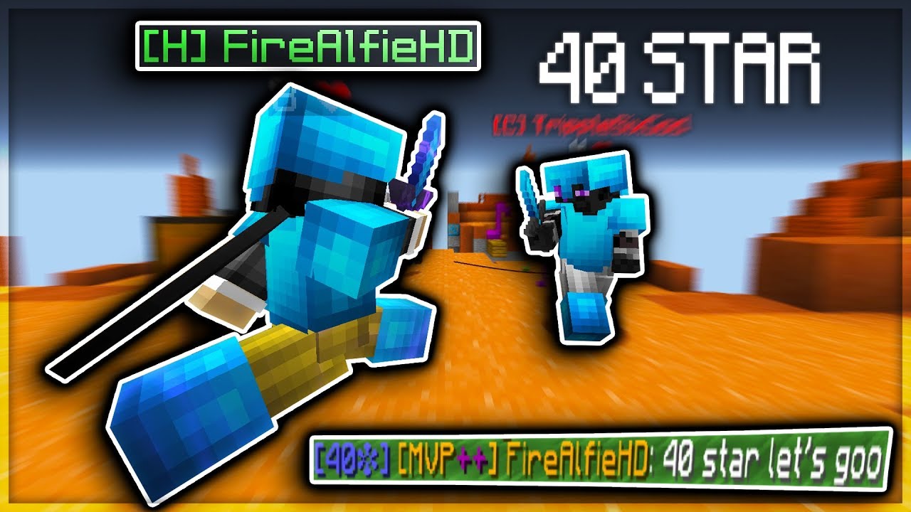 Hitting 40 Star In Hypixel Skywars - YouTube