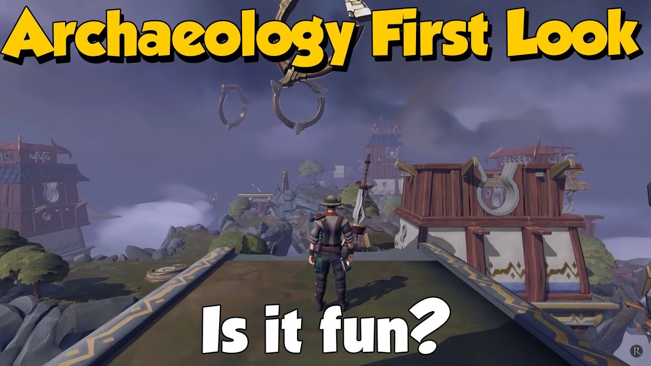 Is Archaeology Fun? [Runescape 3] New Skill First Look! - YouTube