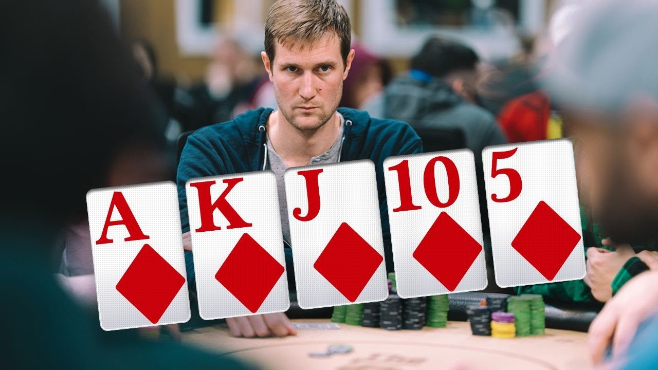 ROYAL FLUSH Draw And Nut Flush! - YouTube