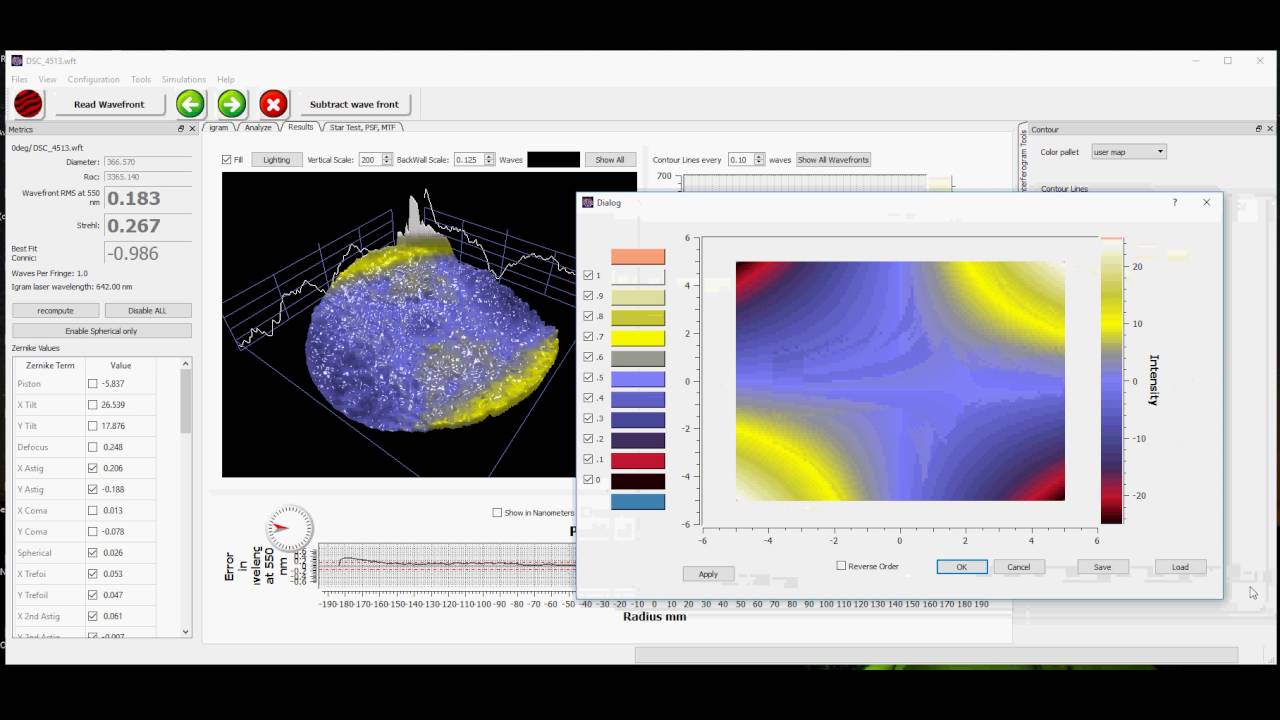 DFTFringe colorMaps - YouTube