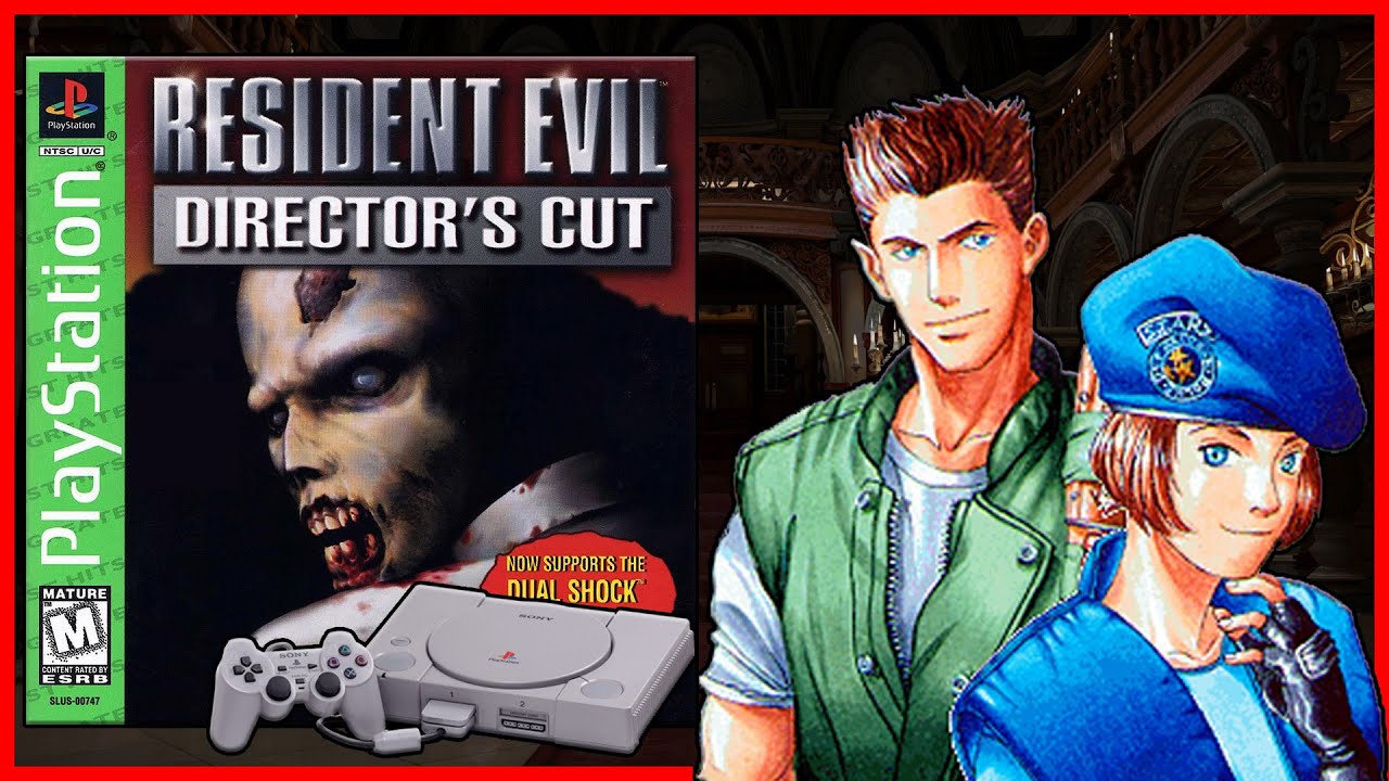 Resident Evil: Director's Cut - DualShock Edition | PS1 | 1998 | 4K🔴 ...