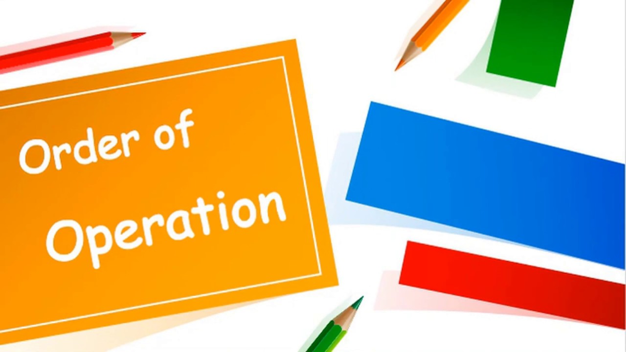 Order of Operations - YouTube