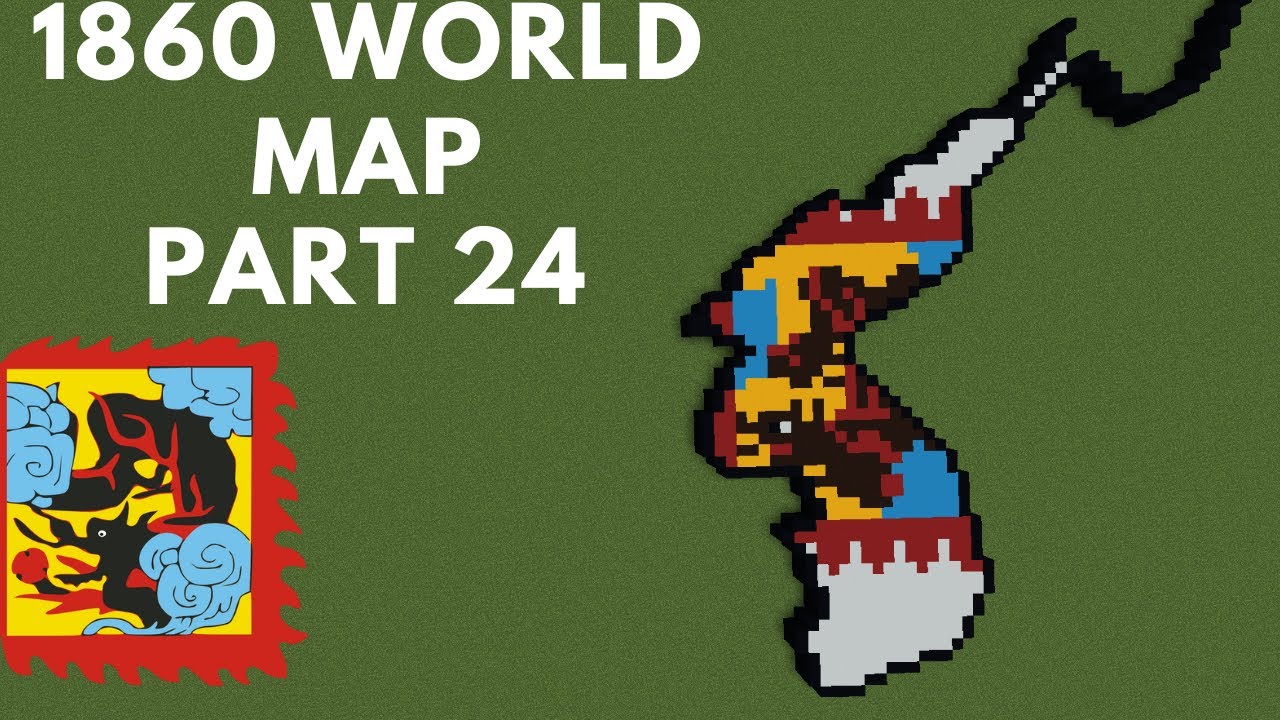 How To Build 1860 Earth In Minecraft Part 24 Korea - YouTube