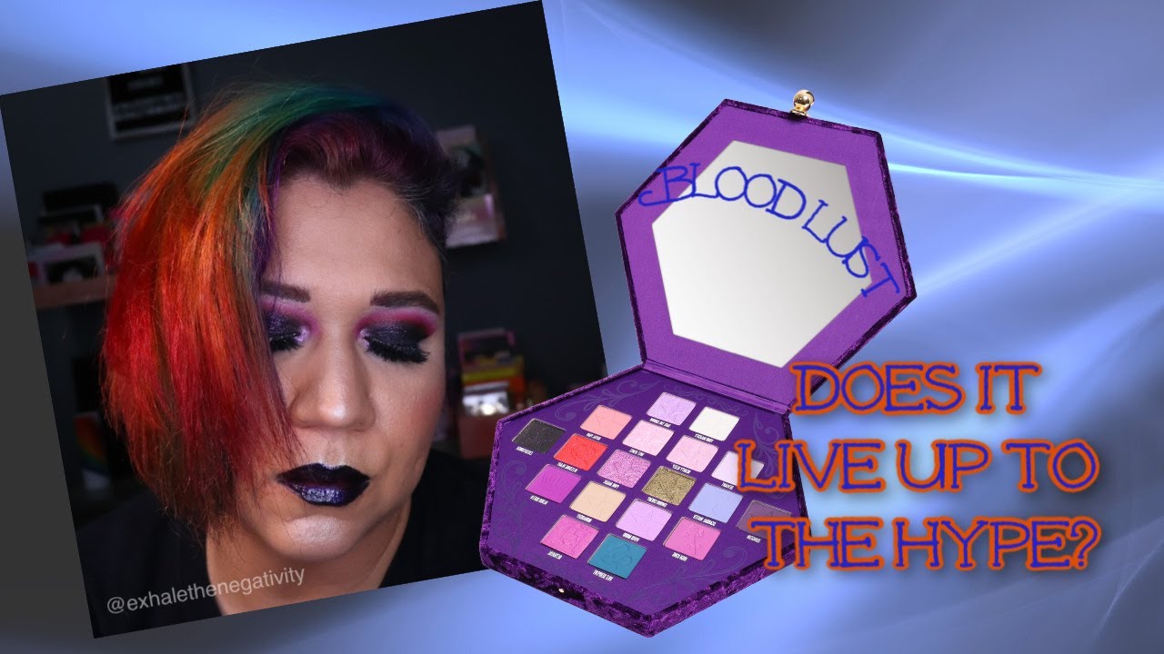Blood Lust Palette - First impressions and Tutorial - YouTube