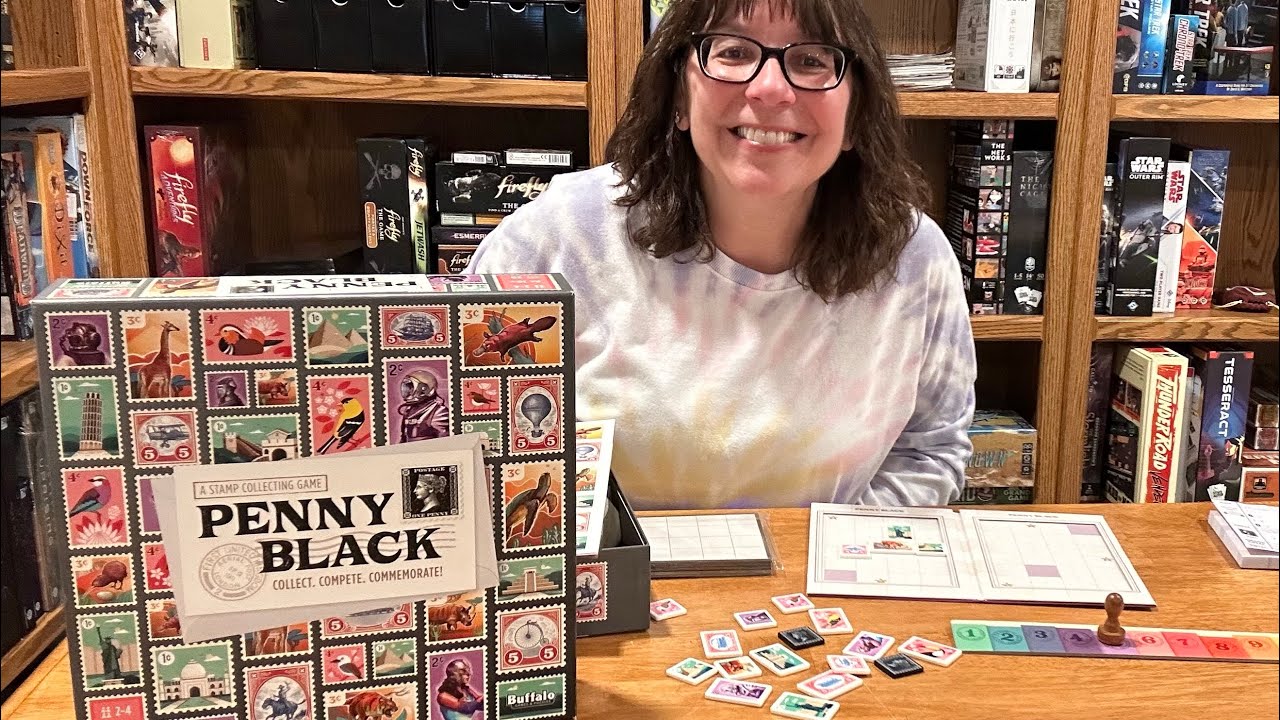 Penny Black stamp collecting game - easy to learn, fun, strategic game ...