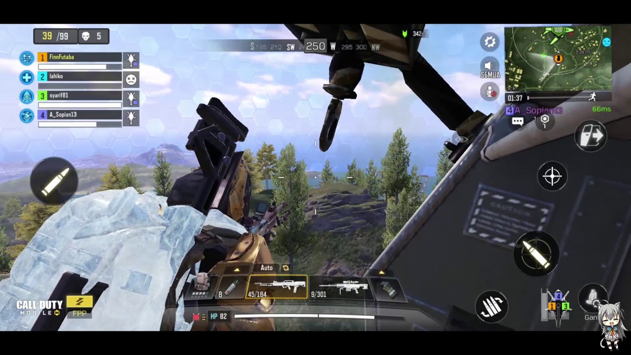 Play CODM Battle Royal Mode use S36 - YouTube
