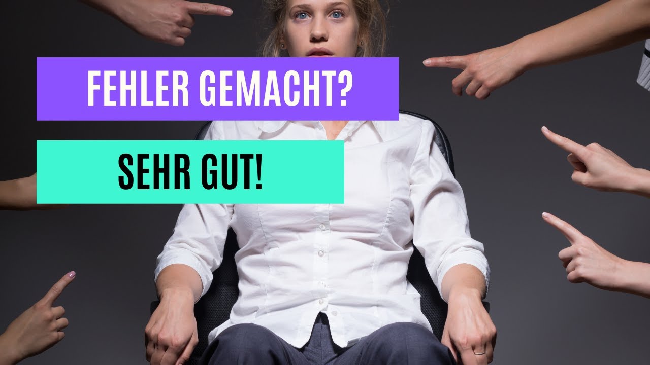 Wenn Fehler vermeiden zum Problem wird! - YouTube