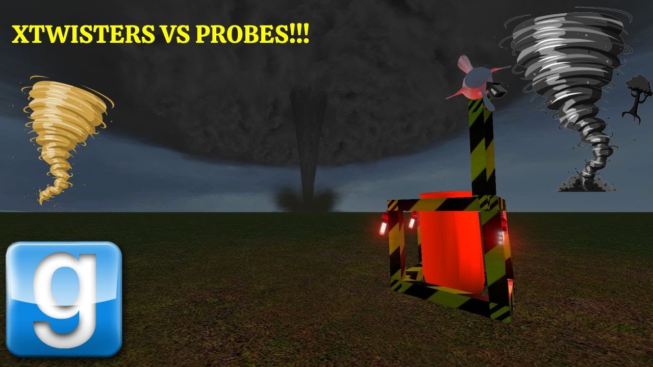 (Gmod) XTWISTERS VS PROBES - YouTube