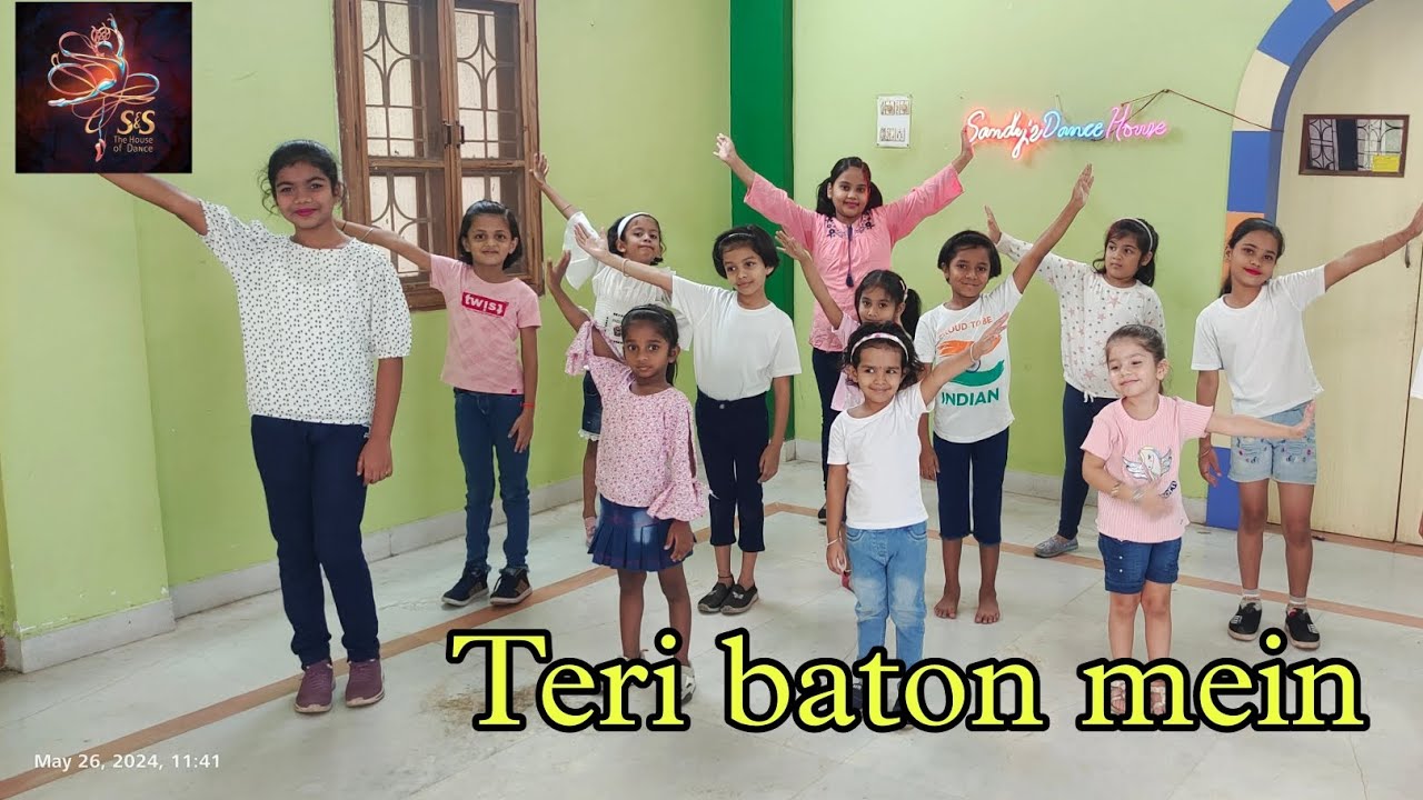 Teri baton mein | Kids Dance Video | Students of S&S The House of Dance ...