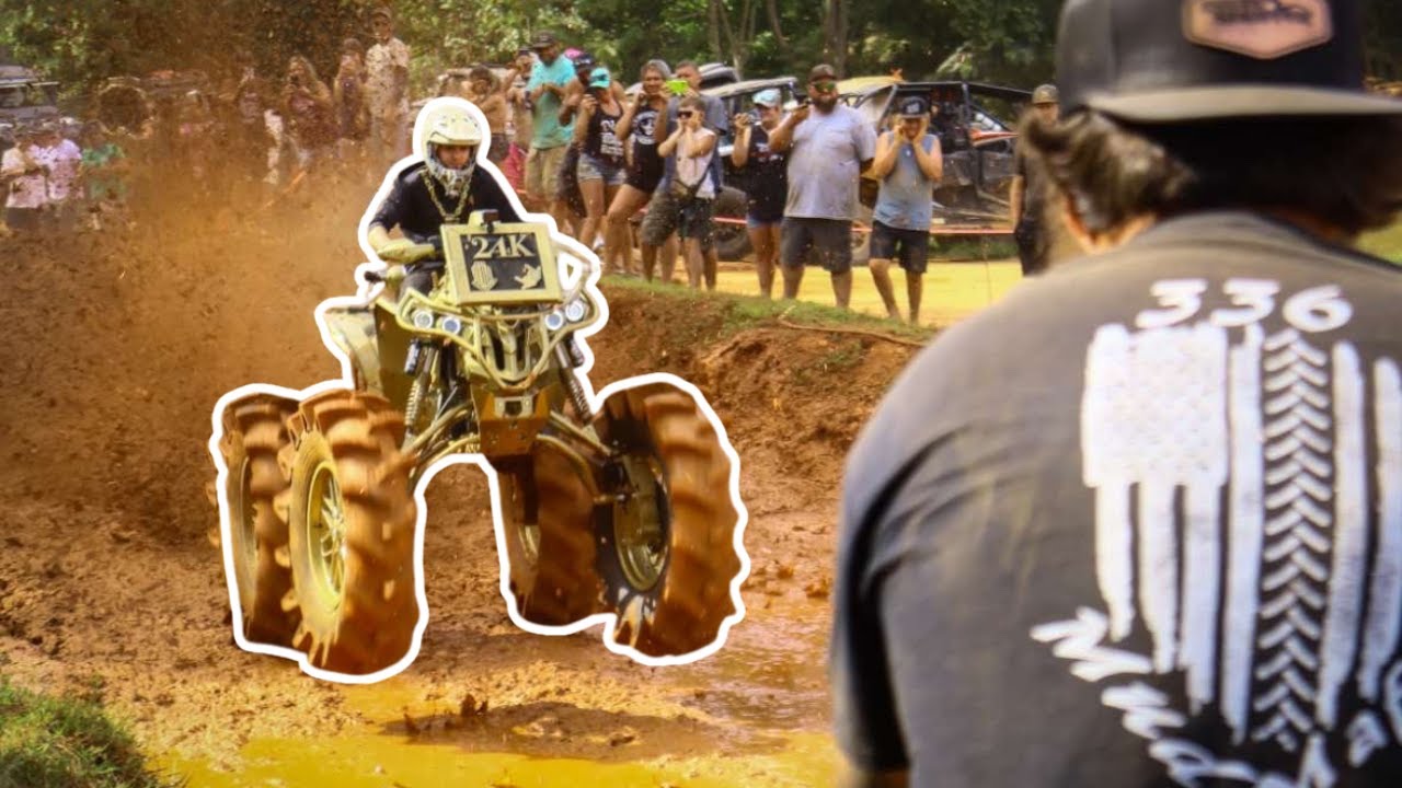CRAZY Bounty Hole Race At Pine Lane!! | 336 MUD MAFIA - YouTube