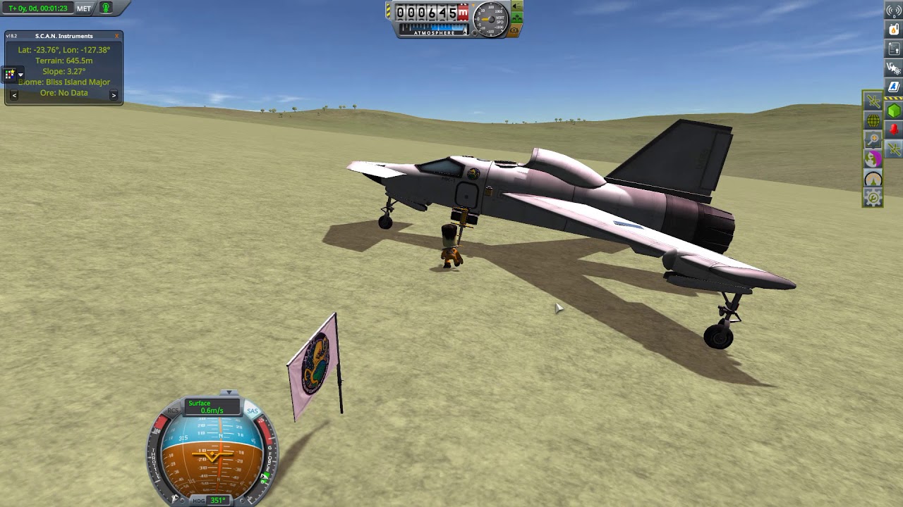 KSP 1 3 карьера с модами #43 полет по Gaia Ч7 - YouTube