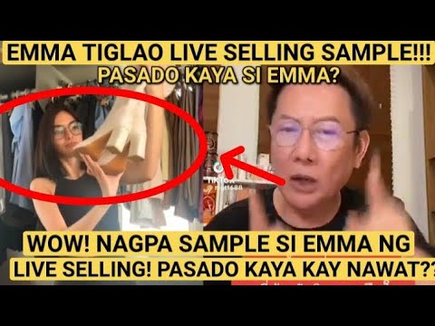 PASABOG! PASADO BA SI EMMA TIGLAO SA LIVE SELLING NG MS GRAND? # ...