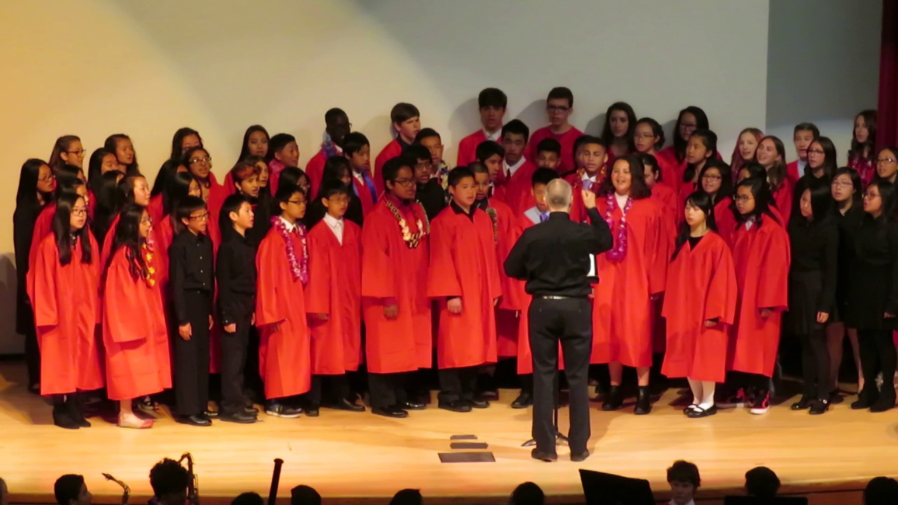 Hoover Middle School Class of 2017 Graduation - Chorus Performance ...