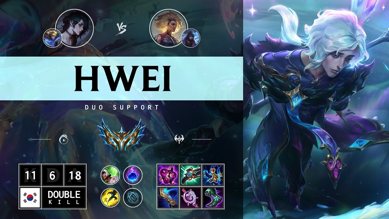 Hwei Support vs Rell - KR Challenger Patch 14.12 - YouTube