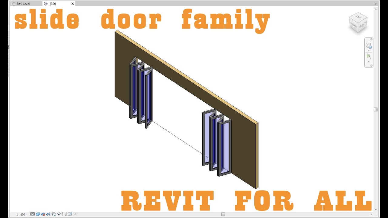 REVIT TUTORIAL SLIDE DOOR MULTI PANEL IN REVIT YouTube revit-tutorial-slide-door-multi-panel-in-revit-youtube