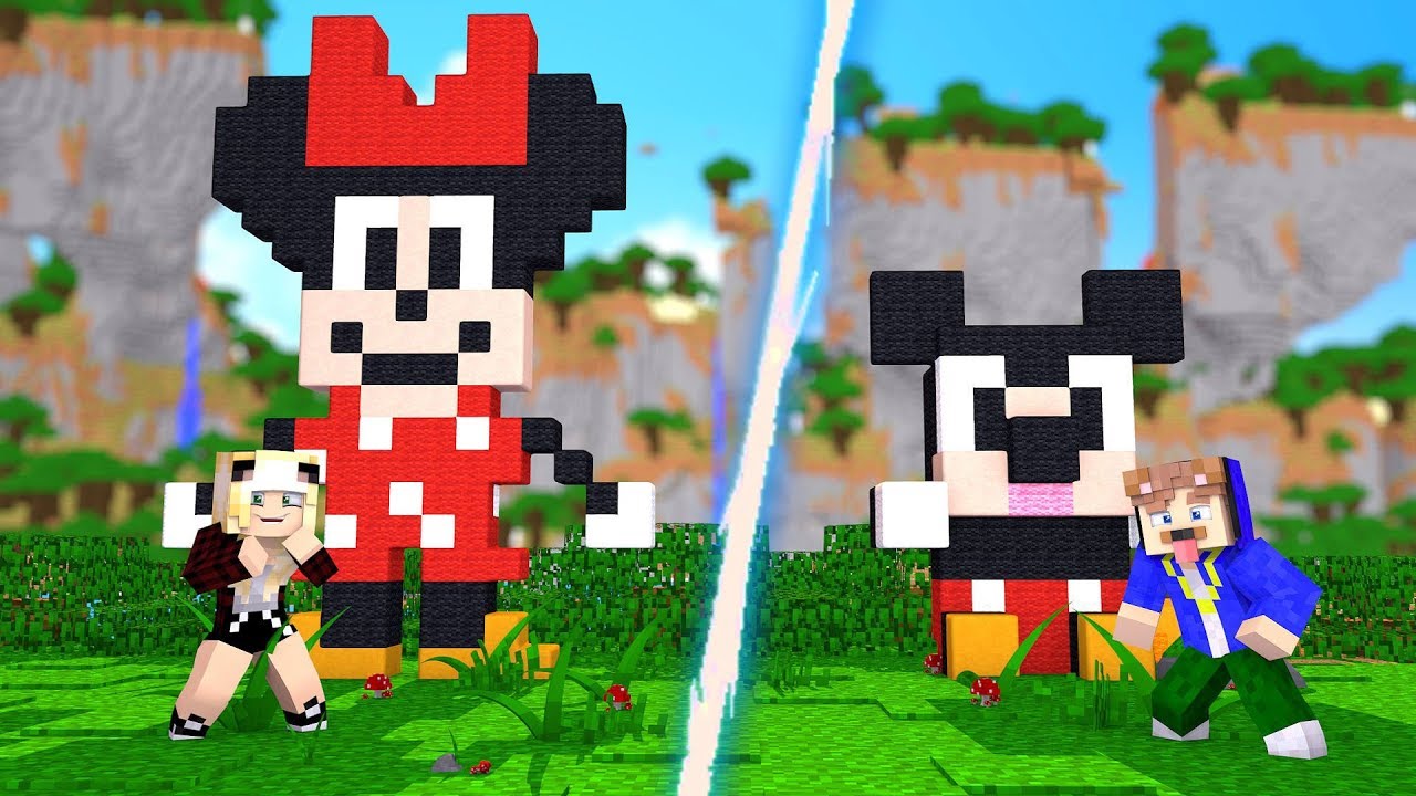 MINNIE MOUSE VS. MICKEY MOUSE! - YouTube
