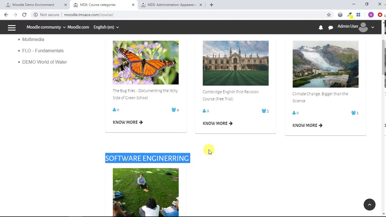 Enlight Theme Options Courses Layout Setting - YouTube