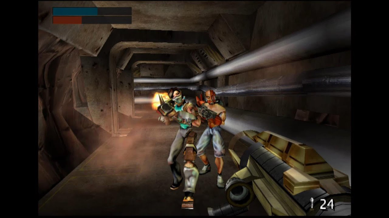 TimeSplitters - Cyberden (2005) - Hard difficulty PS5 - YouTube