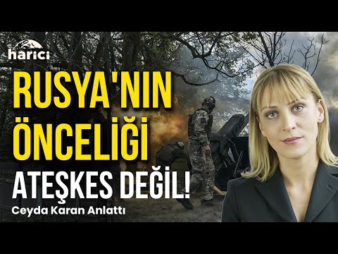 Ukrayna Rusya'yı Ateşkese Zorlamak için 'Derin' Saldırılara Yöneldi! Ceyda Karan Anlatıyor | Harici