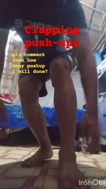 #clapping pushups#please do like and subscribe - YouTube