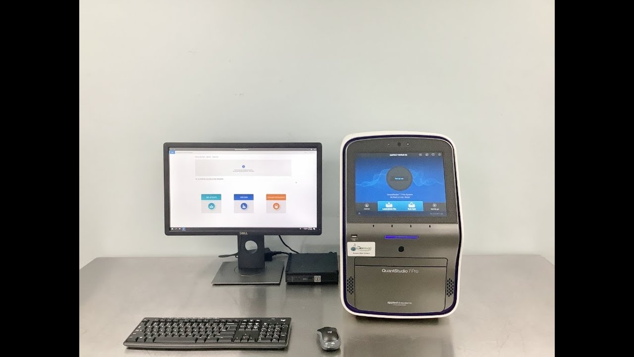 Quantstudio 7 Pro Real Time PCR - (384 Well Block) ID 27720 - YouTube