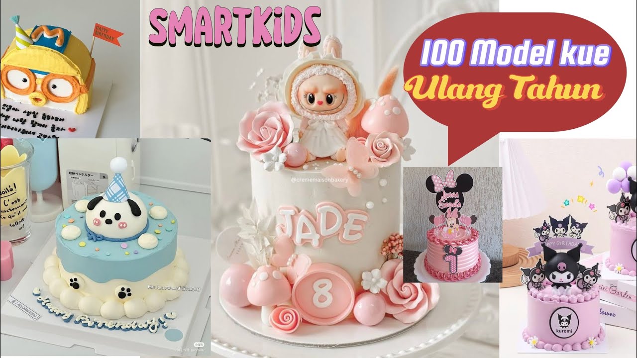 100 MODEL CAKE ULANG TAHUN KARAKTER LUCU LUCU DAN BIKIN NGILEEEERRRRR ...