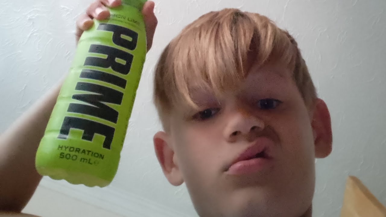 taste testing LEMON AND LIME PRIME - YouTube