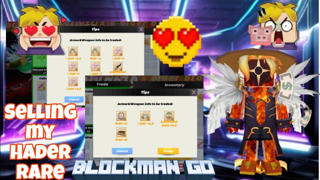 🔥Selling My Hader Rare Sword In 💵🤑 Rich Trade System In Skyblock ...