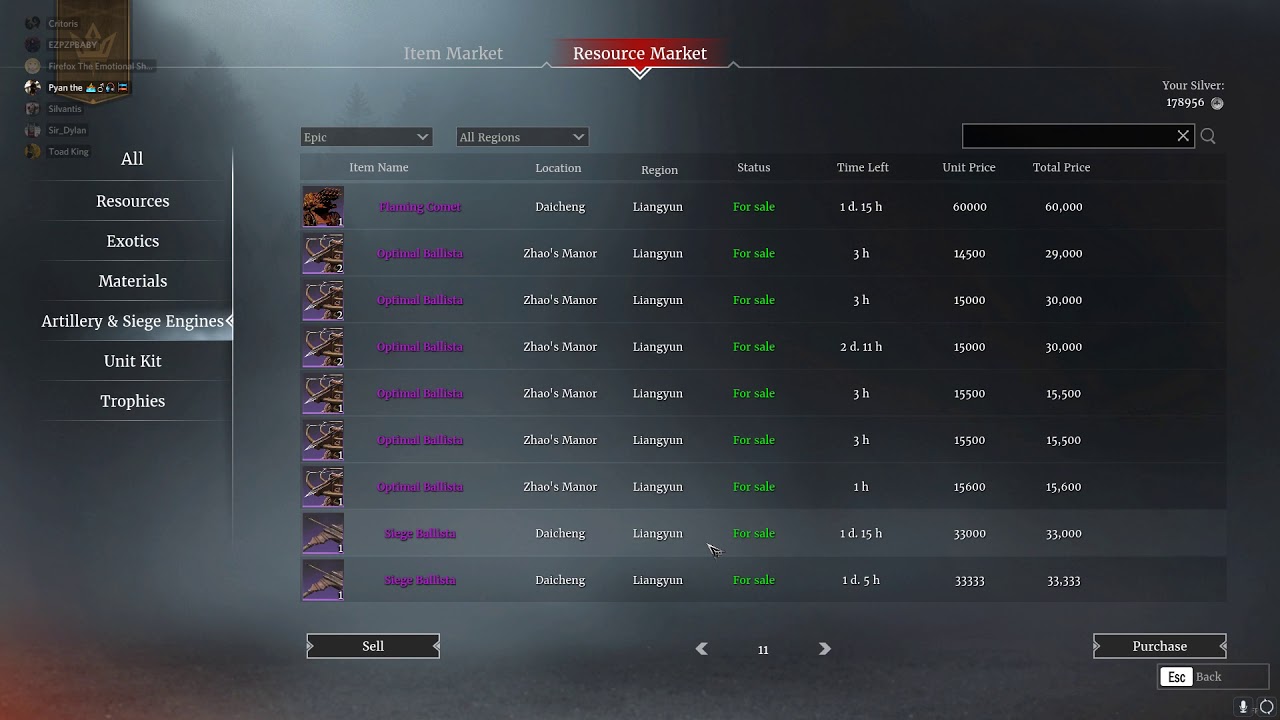 1 SILVER SIEGE BALLISTA - YouTube