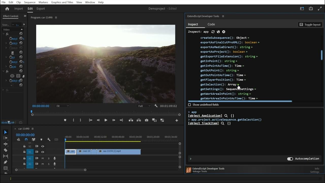 Premiere Pro Automation - ExtendScript Developer Tools - YouTube