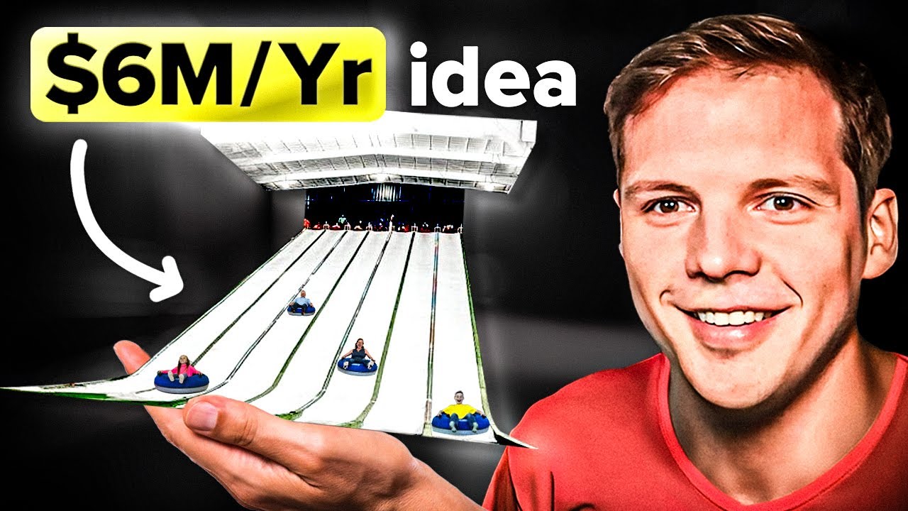 How to Copy Your Way to a $6M/Year Indoor Sledding Biz - YouTube