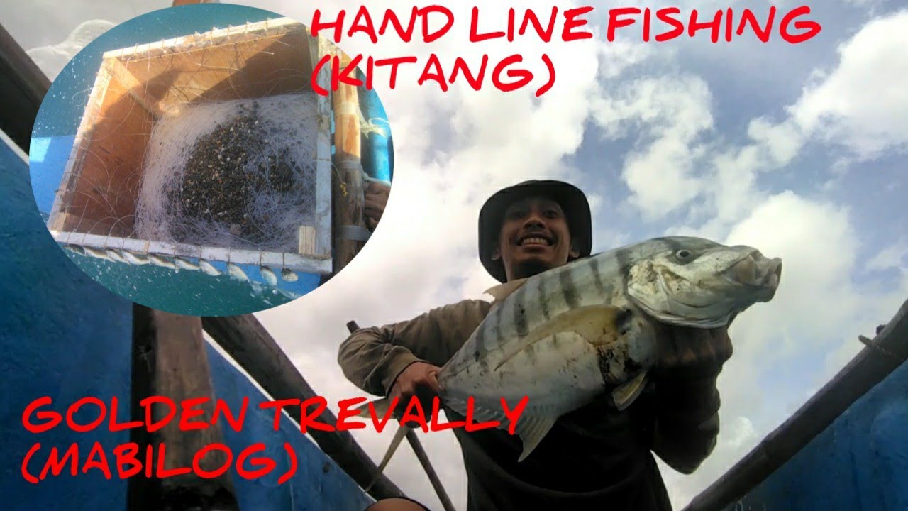 LONG LINE FISHING (KITANG) CATCHING GOLDEN TREVALLY (MABILOG) EP9 - YouTube