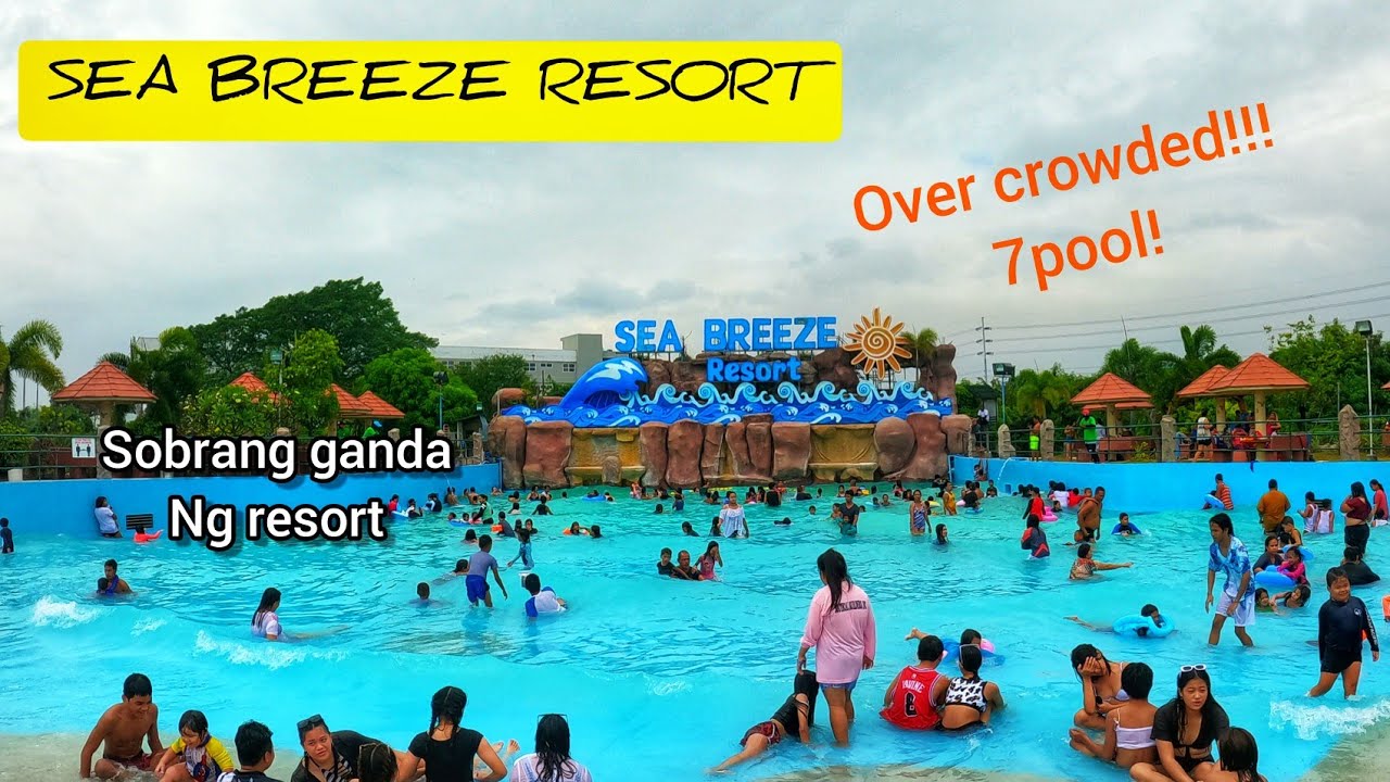 SEA BREEZE RESORT- TAGUIG sobrang ganda!!! kaya pala dagsa ang tao ...