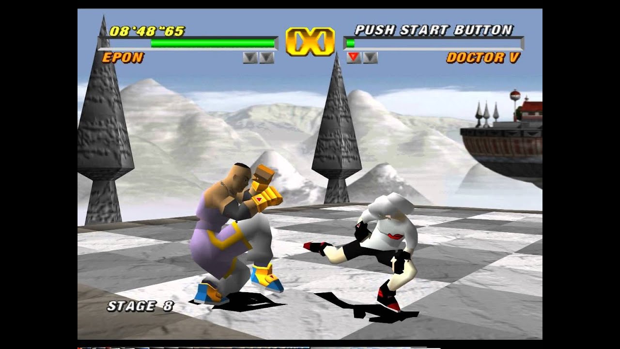 Tobal 2 (техничные бои) Epon vs Doctor V - YouTube