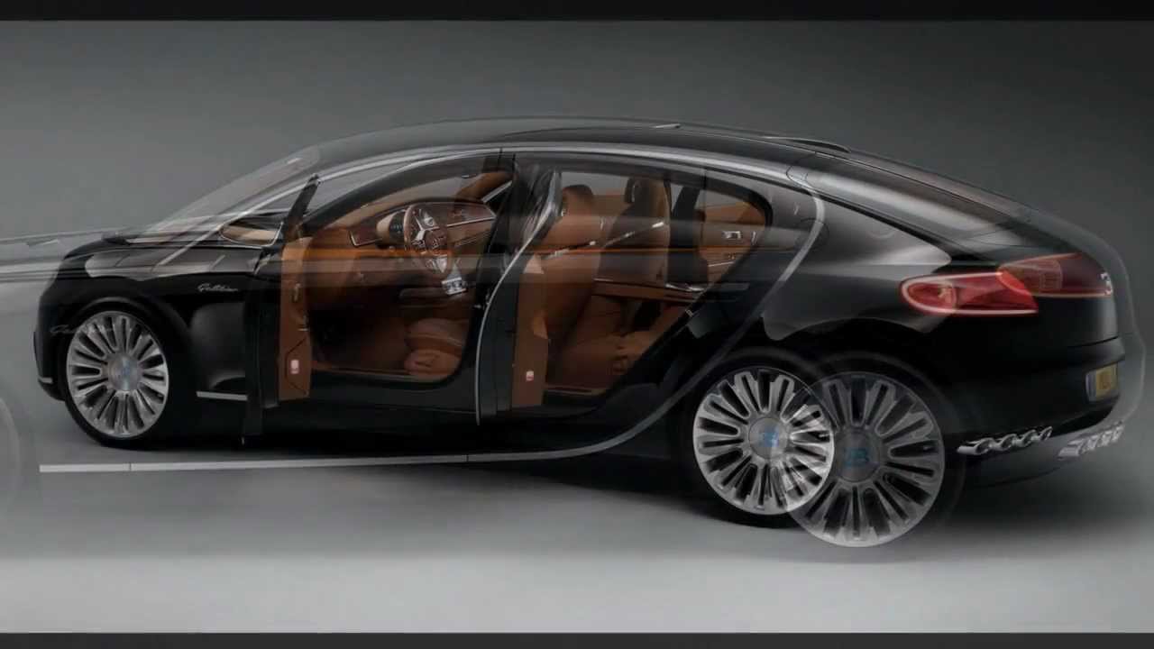 Bugatti 16c Galibier Concept In Black SlideShow - YouTube