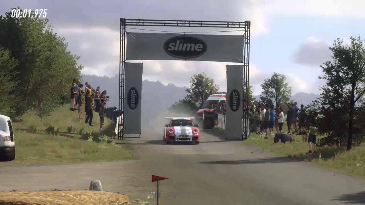 Baumholder, Germany in the Porsche 911 RGT Rally Spec (Dirt Rally 2 ...