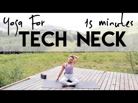 Yoga for Tech Neck | 15 min  | Yoga with Maria