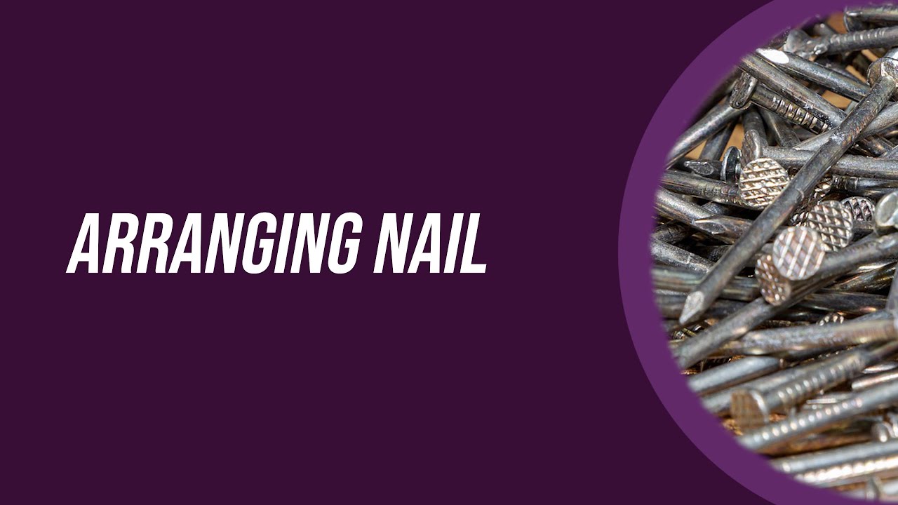 [Sorting & Organizing video] Arranging Nails, Organiza, 못 정렬, Nägel ...