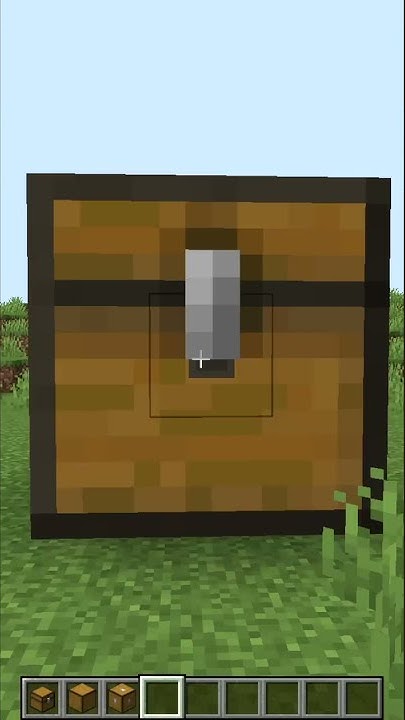 Minecraft: How to Make Chests Bigger 😏 #Shorts - YouTube