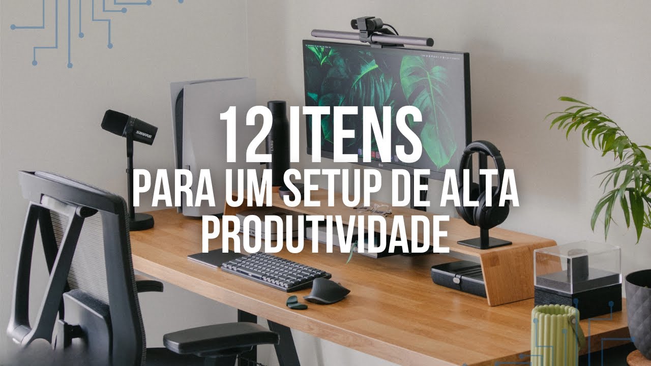 Transforme Seu Espaço: 12 Itens Essenciais para um Setup de Alta ...